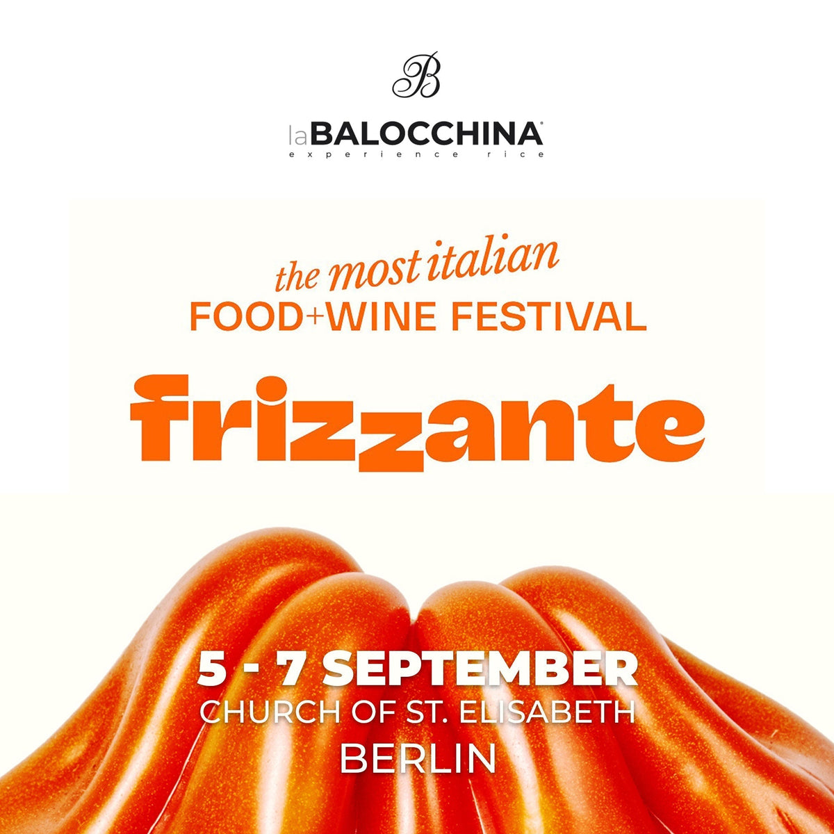 laBalocchina a Frizzante Berlin 2025: il nostro riso sbarca in Germani